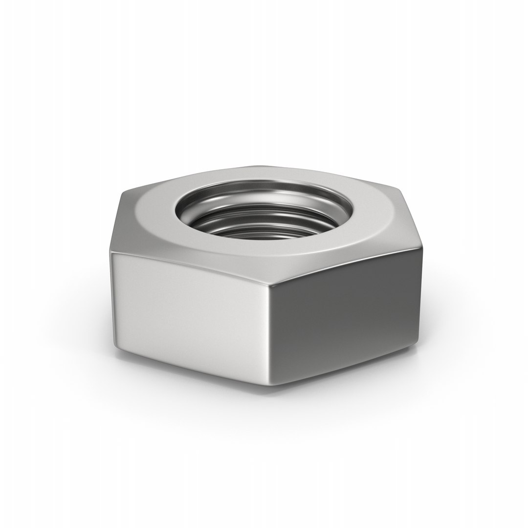 Steel Nut 3D Model - TurboSquid 2161603