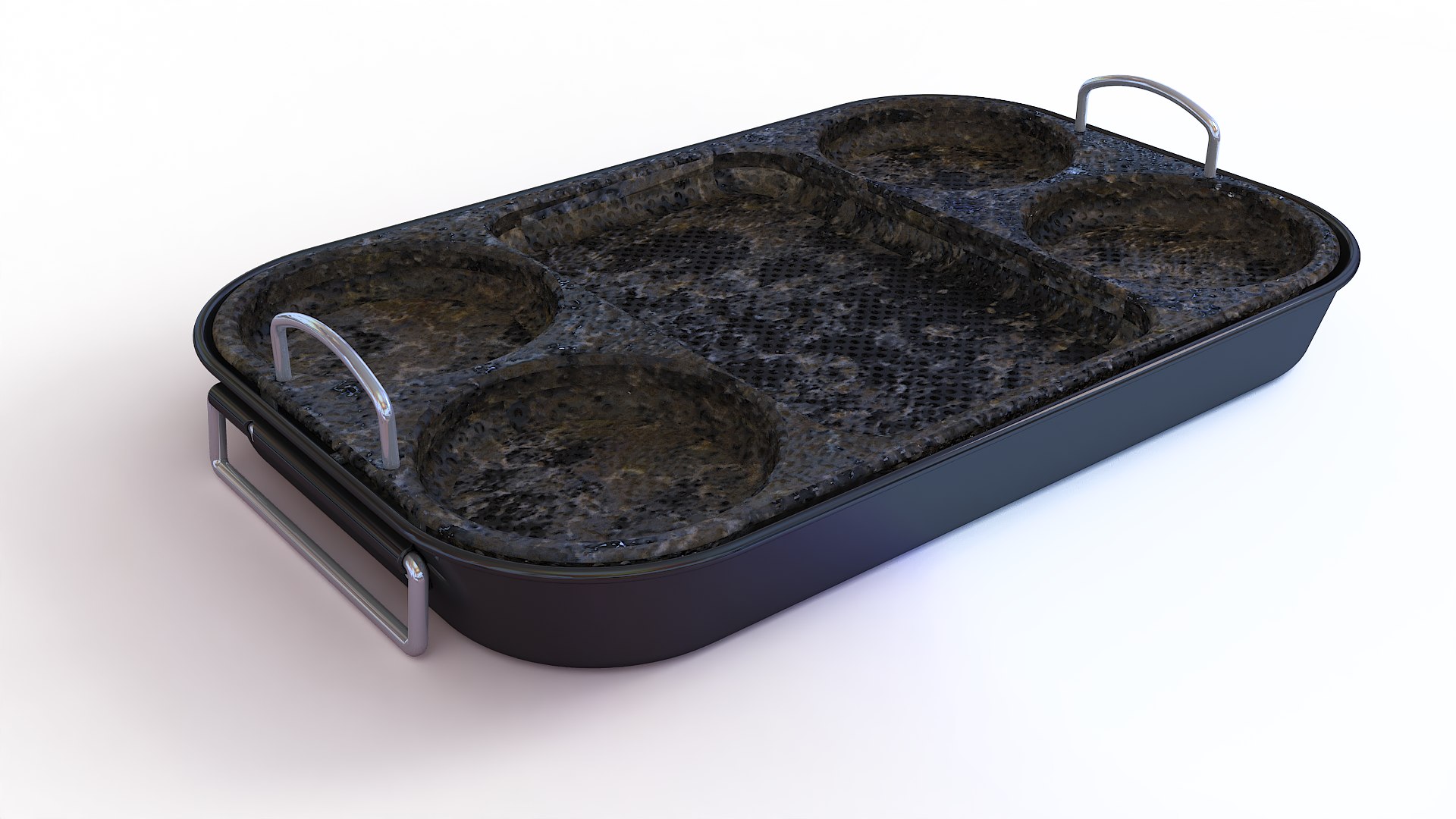 3D Portable dirty bbq grill - TurboSquid 1986459