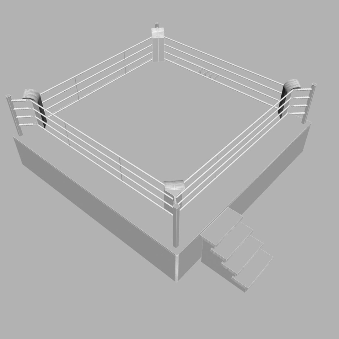 Boxing Ring 3D Model - TurboSquid 769664