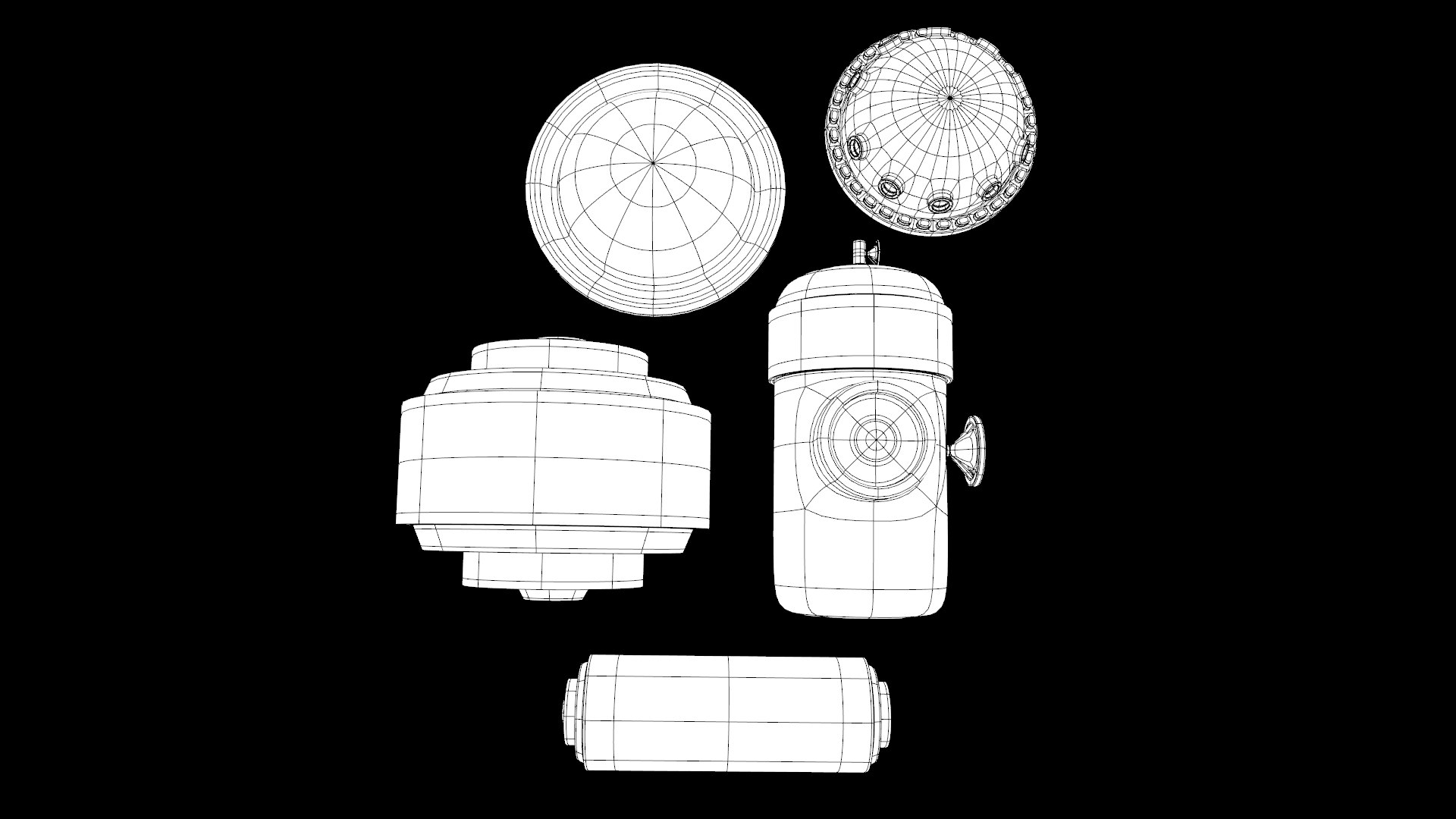 3D Kitbash Robots - TurboSquid 1700431