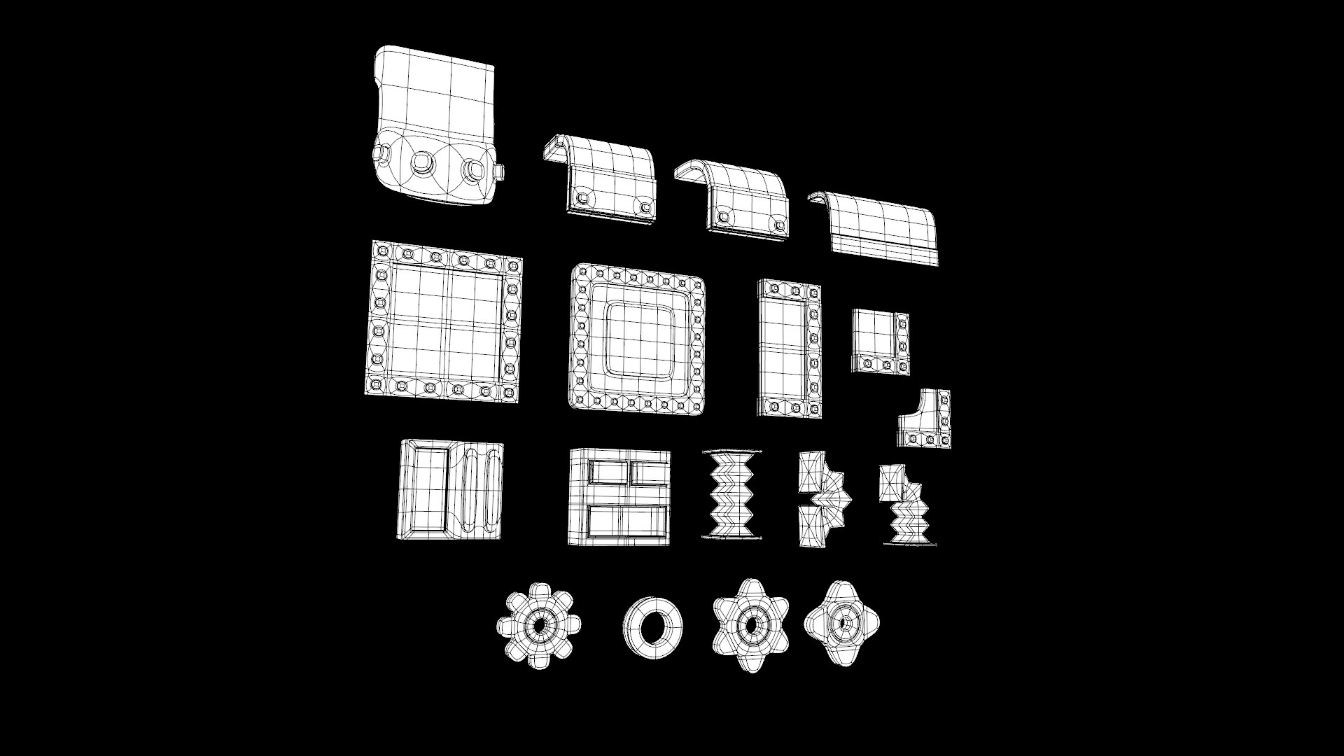 3D Kitbash Robots - TurboSquid 1700431