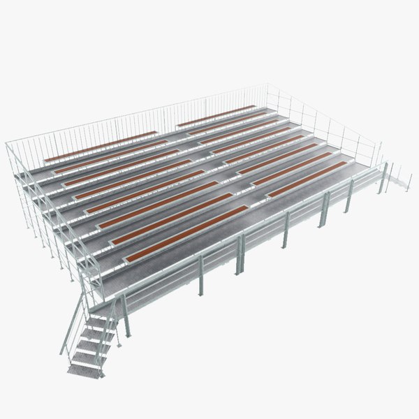 Bleachers 3D Models for Download | TurboSquid