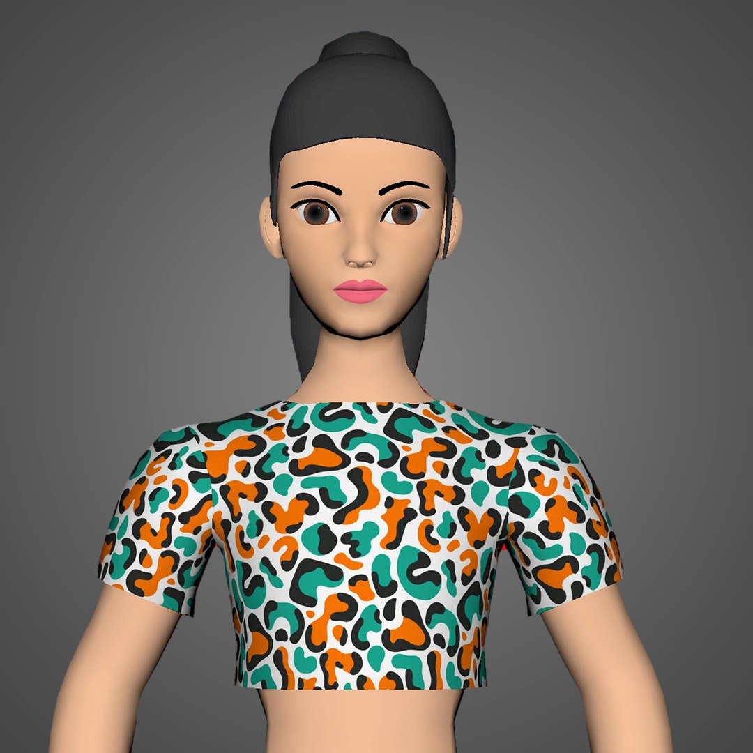 3D Female Characters - TurboSquid 1664050