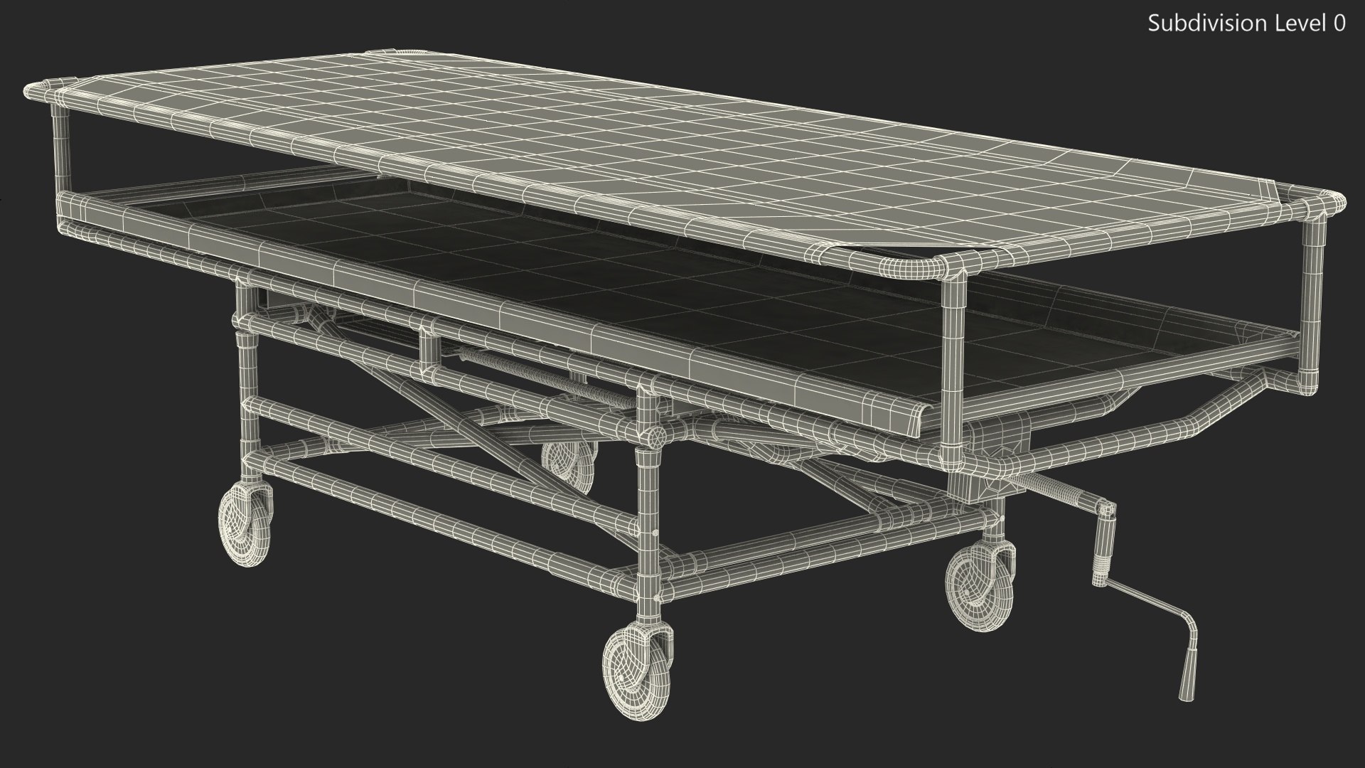 Covered Cadaver Carrier 3D model - TurboSquid 2015786