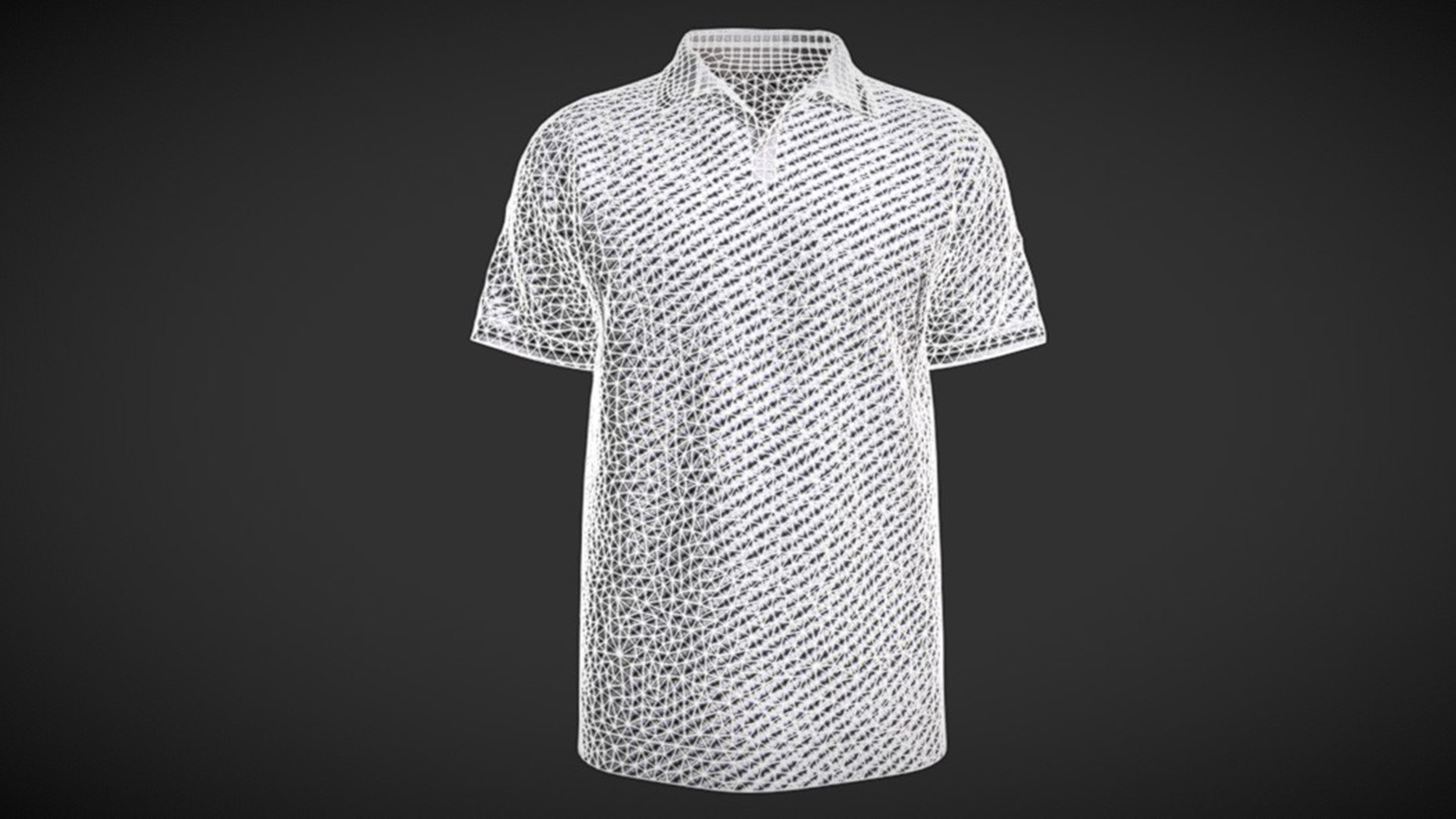3D Model MENS OPEN COLLAR POLO SHIRT In Low Poly - TurboSquid 2380100