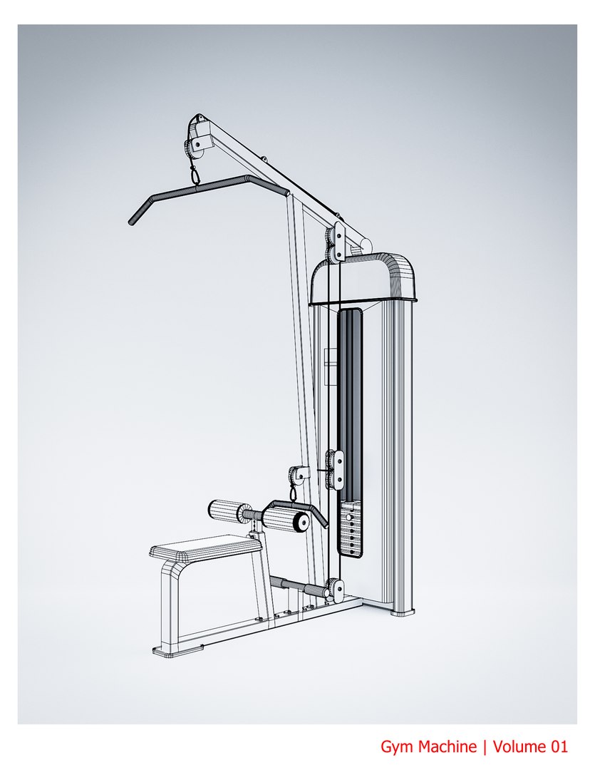 10 Gym Equipmen Blender - Fbx -Obj 3D model - TurboSquid 2060049