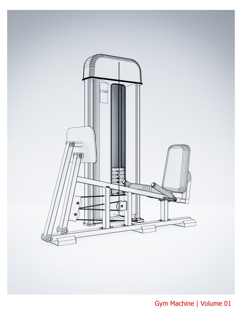 10 Gym Equipmen Blender - Fbx -Obj 3D model - TurboSquid 2060049