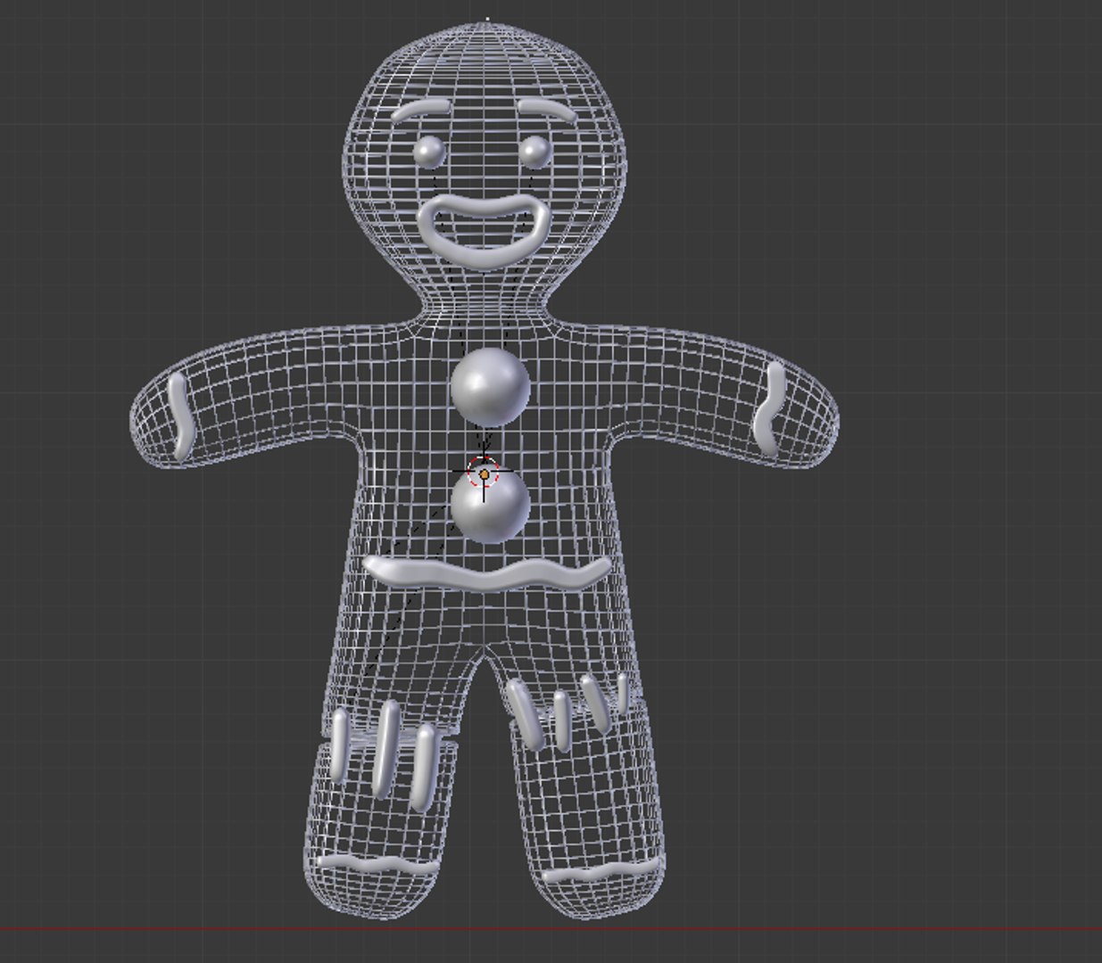 3d Model Gingerbread Zenzy Cookies