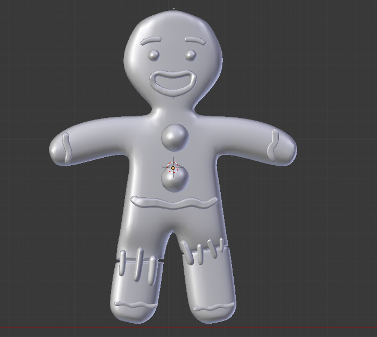 3d Model Gingerbread Zenzy Cookies