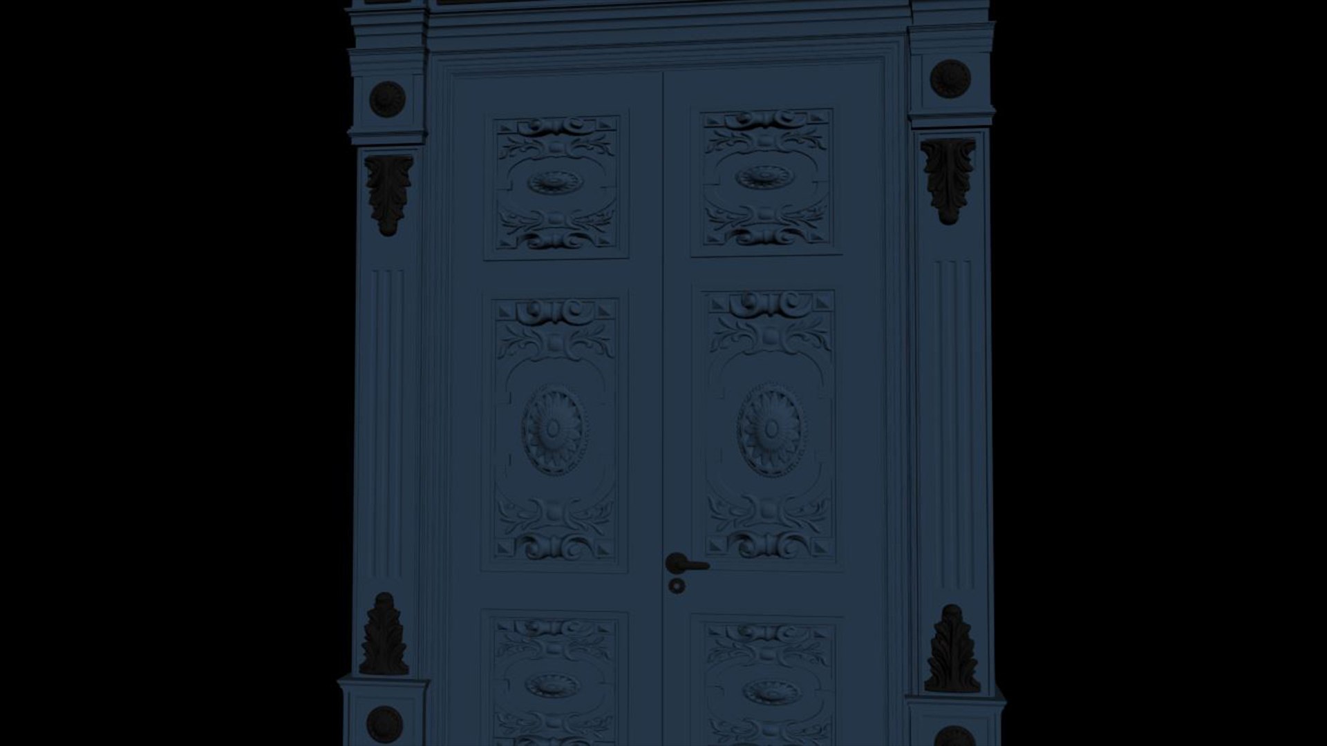 Classical Doors bundle set 3D model - TurboSquid 2150333