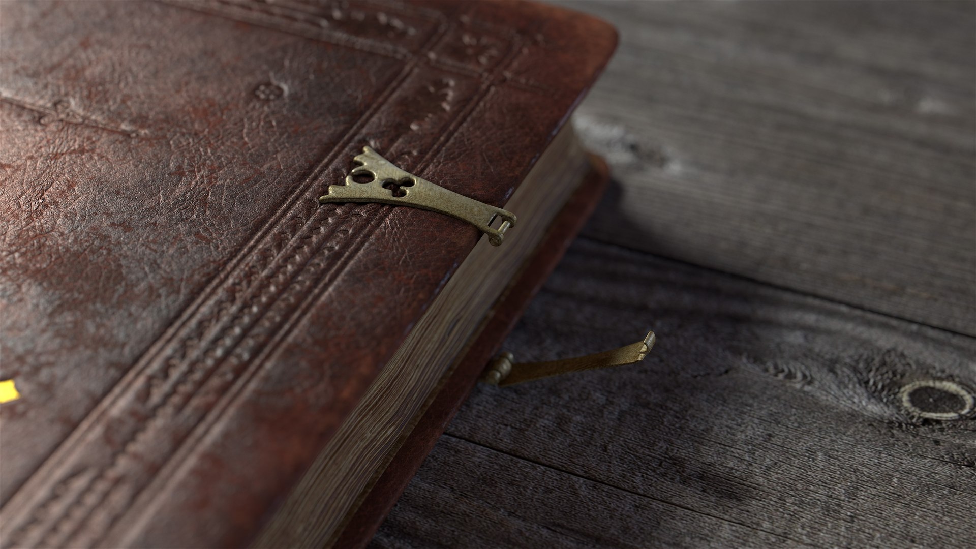 Realistic Old Book Incunable 3D - TurboSquid 1599140