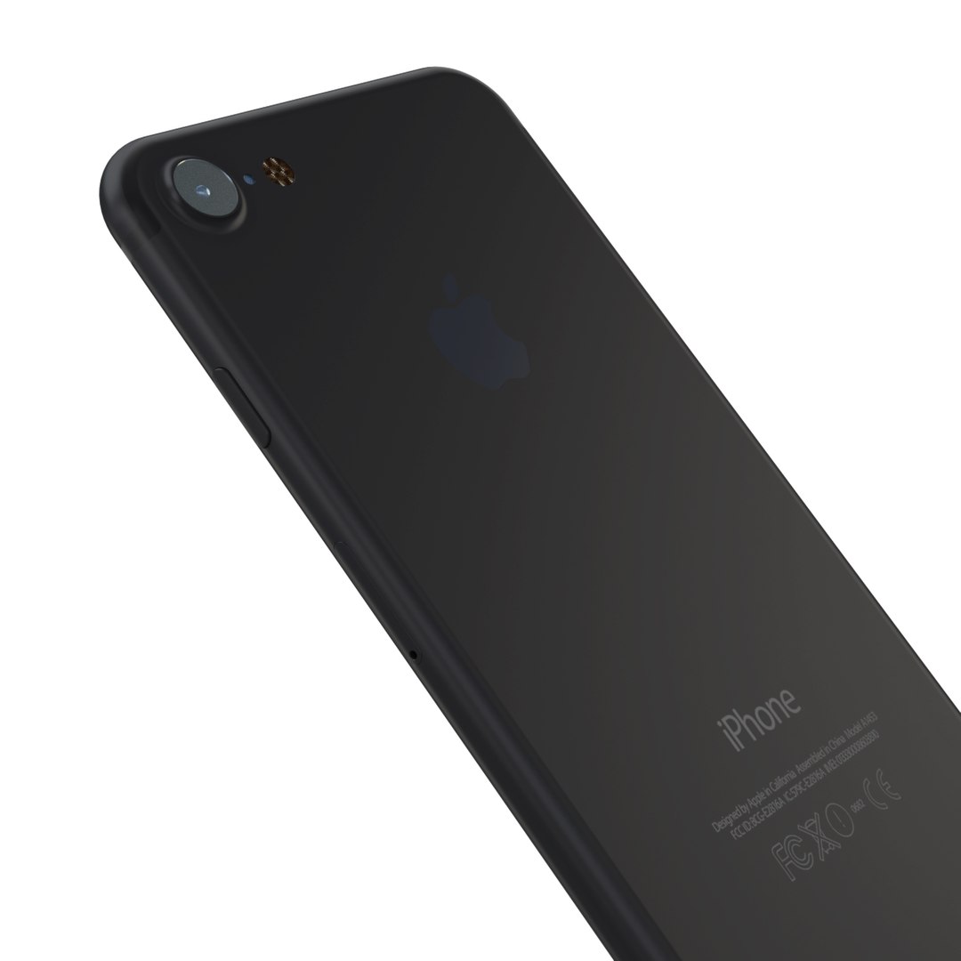3d apple iphone 7 model