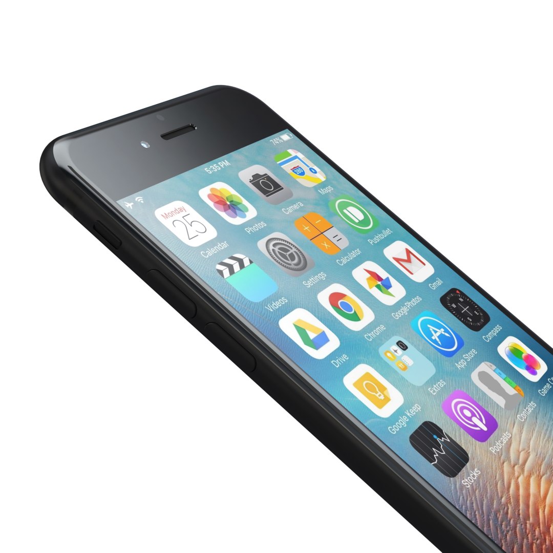 3d apple iphone 7 model