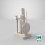 Statue Athena 3d Obj