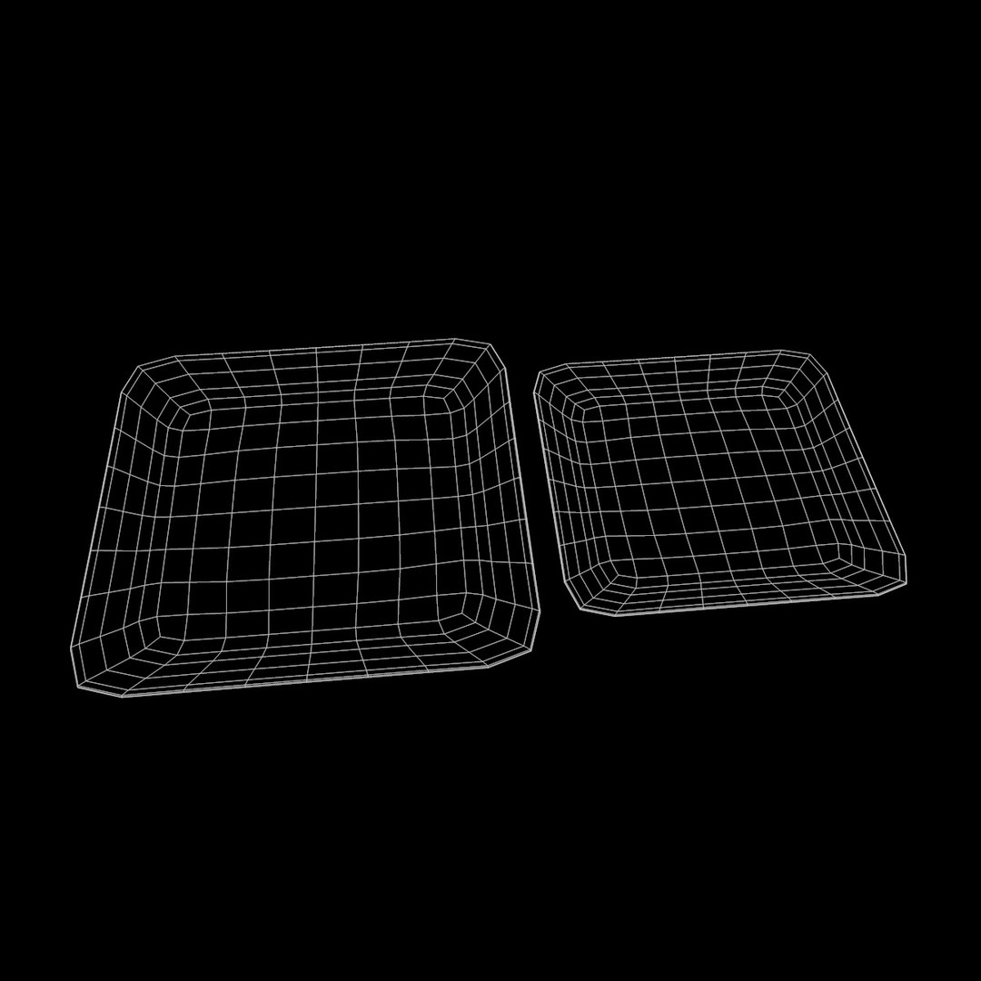 3d model plate design modelled