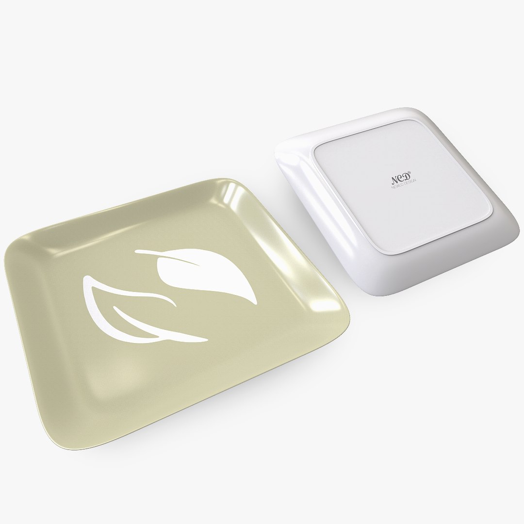 3d model plate design modelled