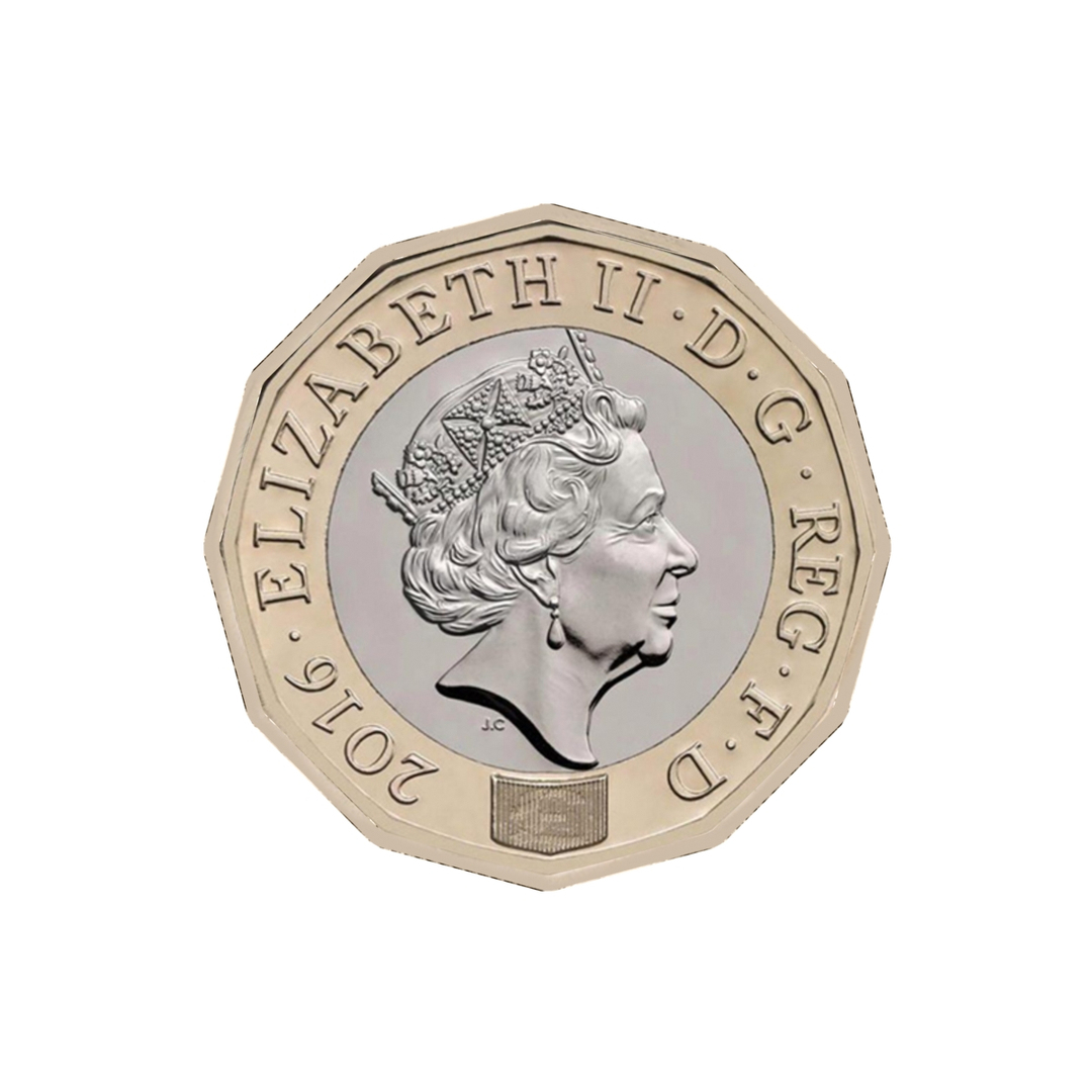 3D New British Pound Coin - TurboSquid 1167484
