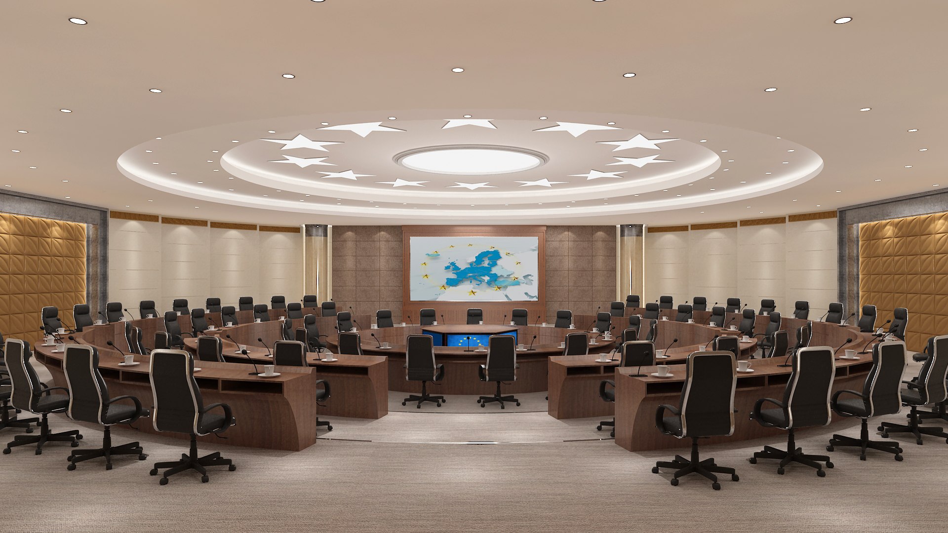 3D Model Conference Hall - TurboSquid 1674753