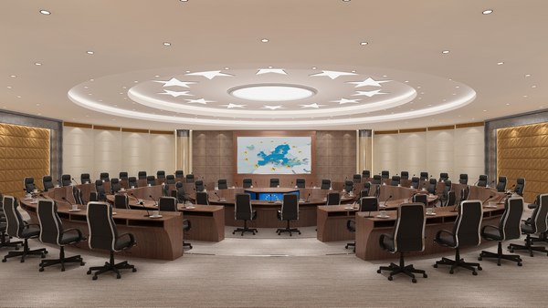 3D model conference hall - TurboSquid 1674753