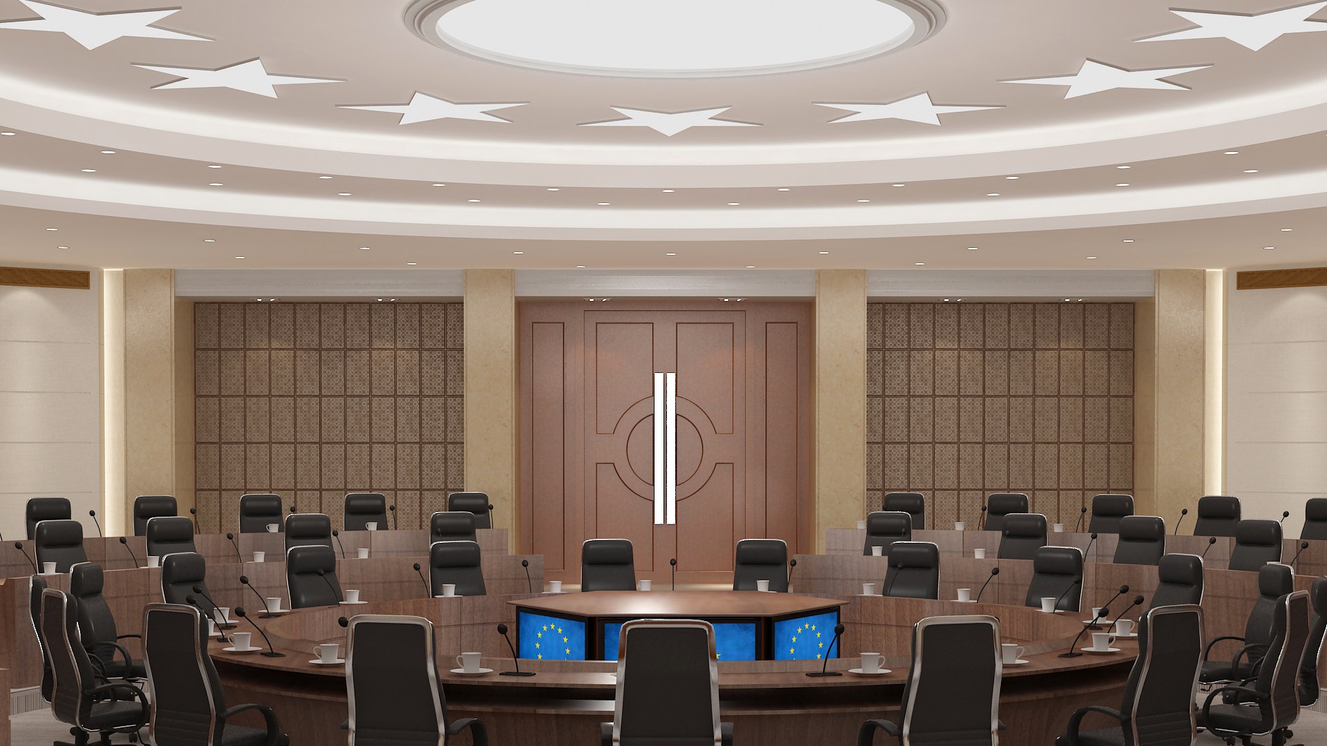 3D Model Conference Hall - TurboSquid 1674753