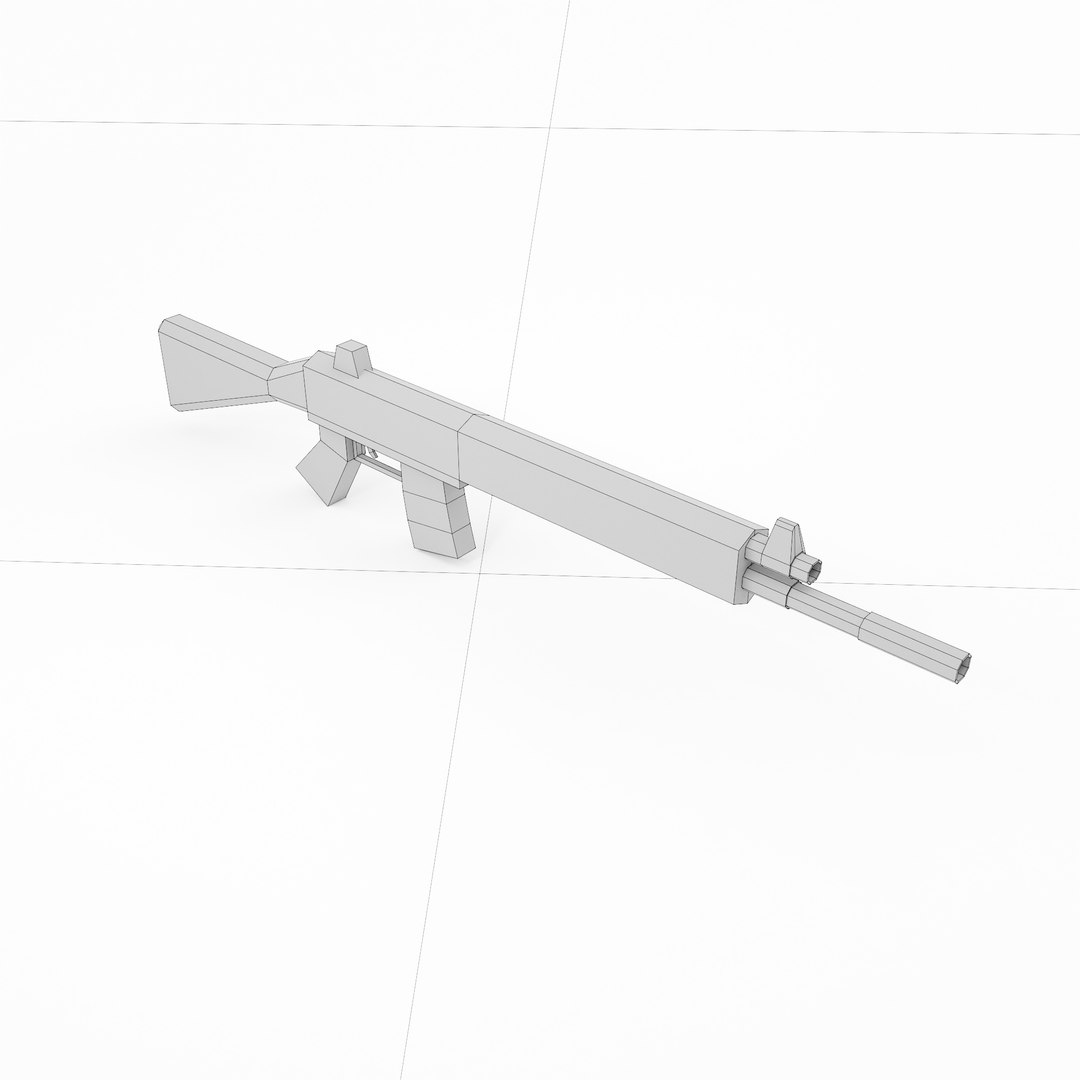 3D Model SIG SG 540 Assault Rifle - TurboSquid 1993097