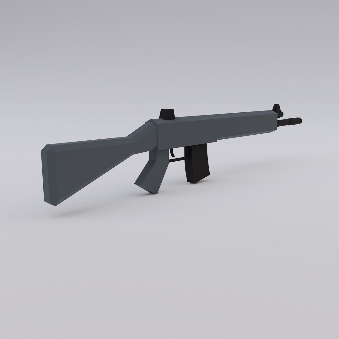 3D Model SIG SG 540 Assault Rifle - TurboSquid 1993097