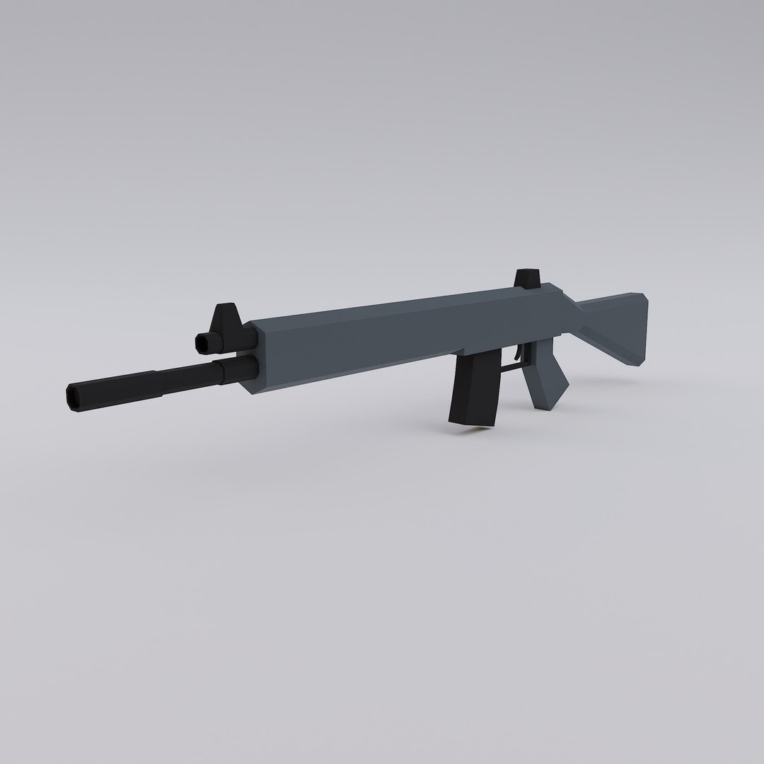 3D Model SIG SG 540 Assault Rifle - TurboSquid 1993097