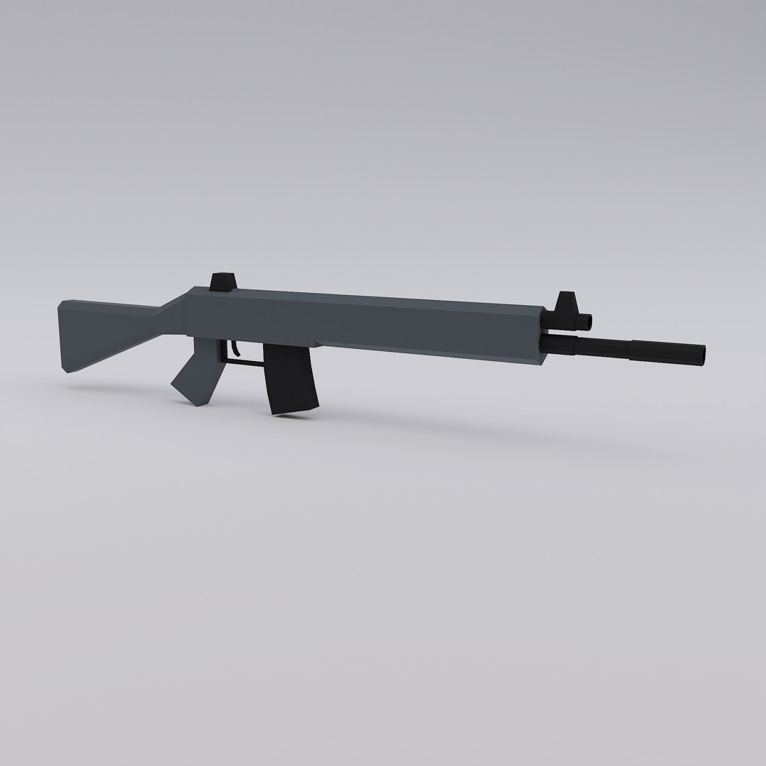 3D Model SIG SG 540 Assault Rifle - TurboSquid 1993097