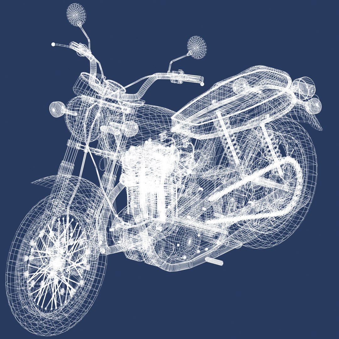 Yamaha Xs 650 3D Model - TurboSquid 1397366