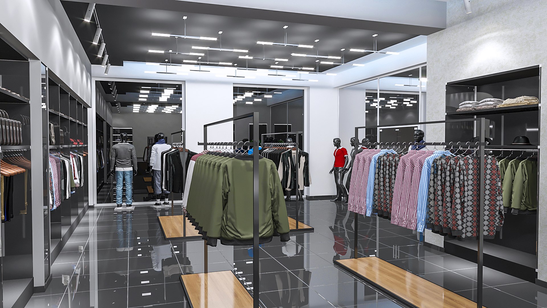 Clothing Store Shop Model - TurboSquid 2106180
