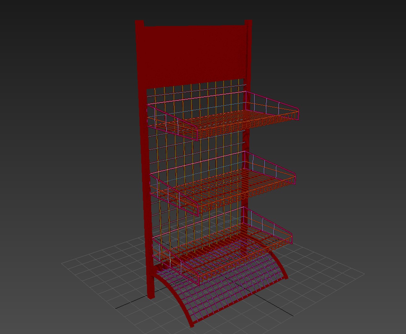 Promotional Display Racks 3D Model - TurboSquid 1282290