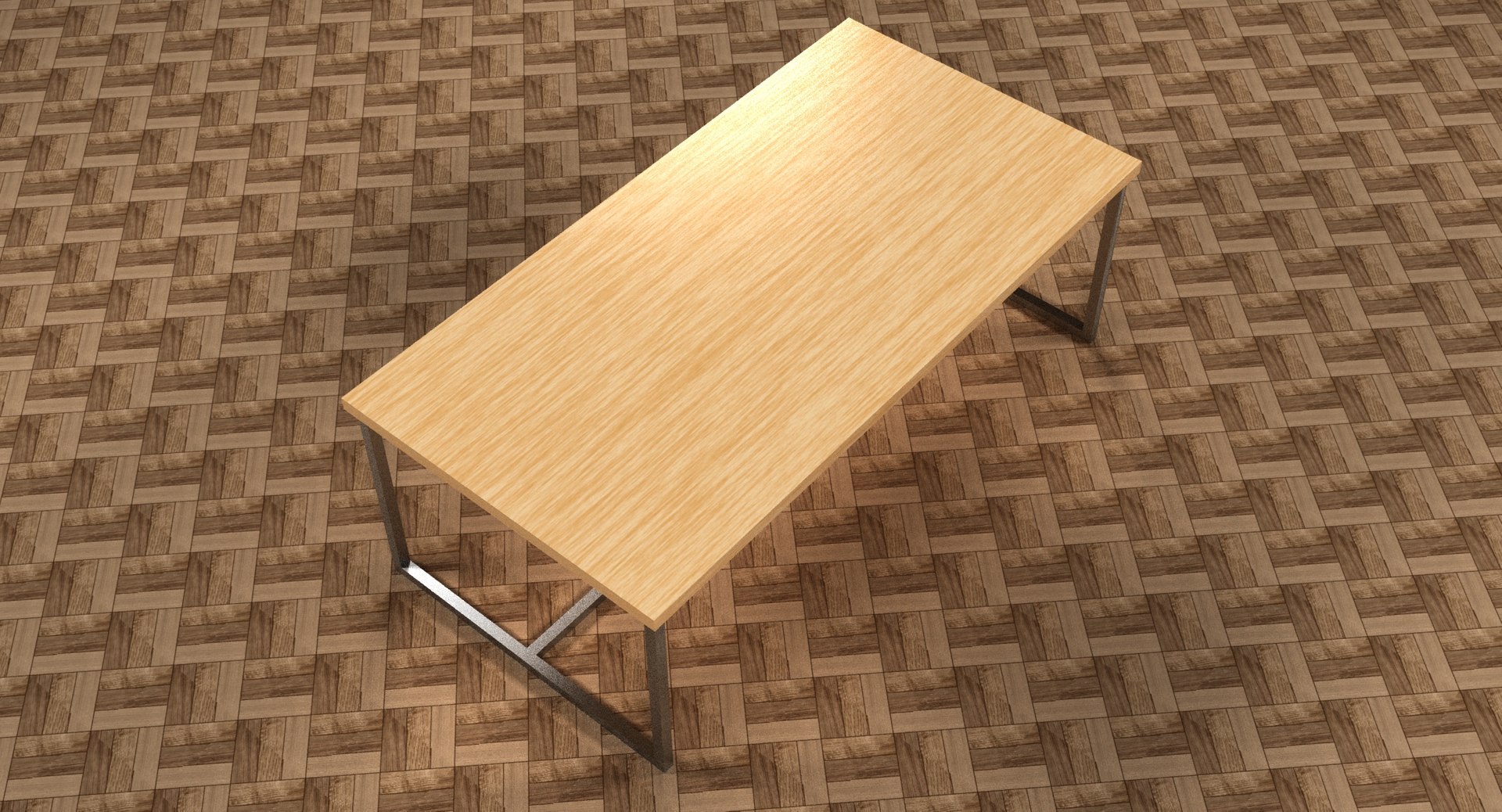 Minimalist Living Room Table Wood 3D Model - TurboSquid 1303950