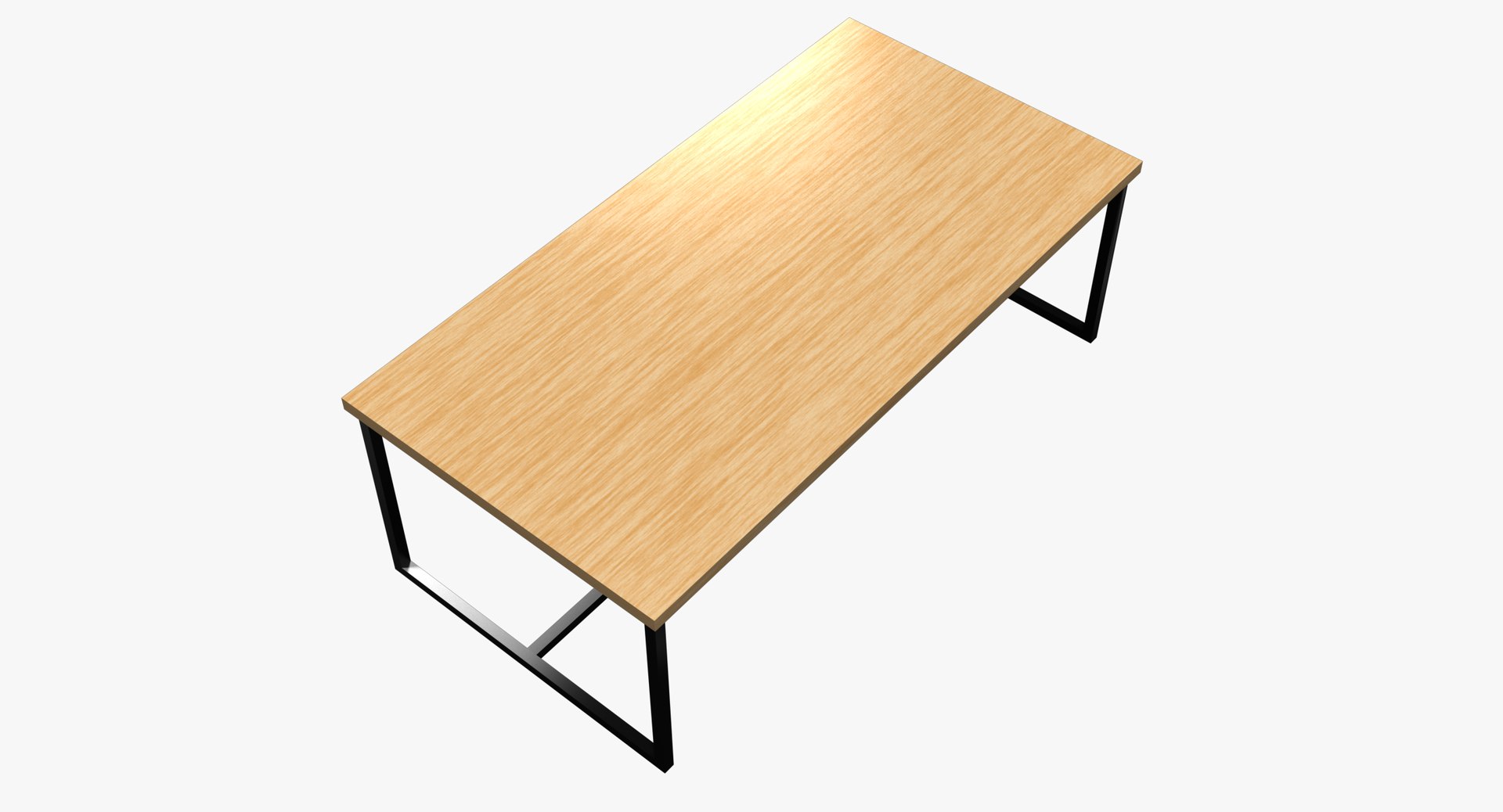 Minimalist Living Room Table Wood 3D Model - TurboSquid 1303950