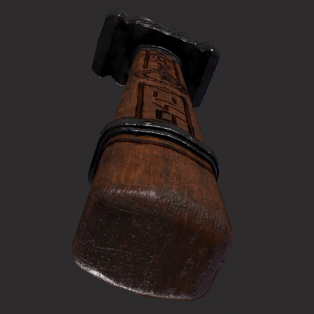 Viking Wolf Hammer 3D - TurboSquid 1842229