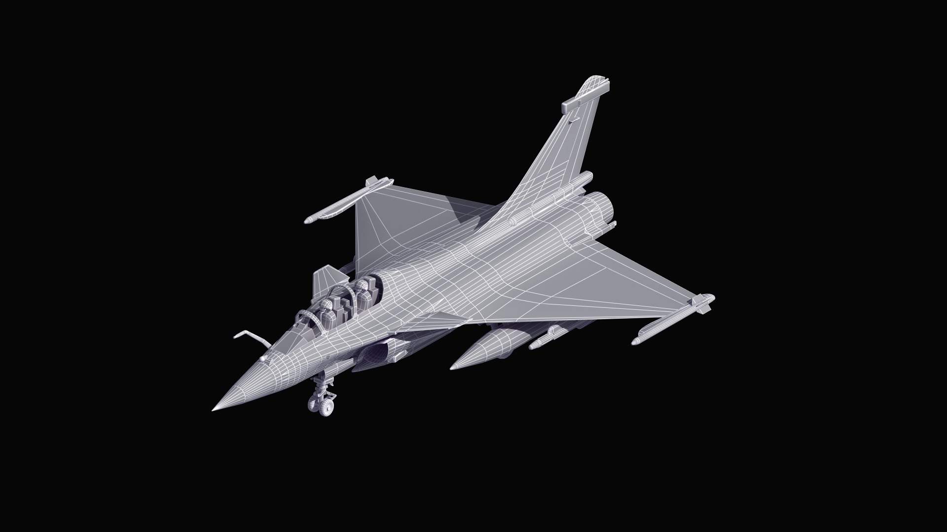 3D rafale b indian air force - TurboSquid 1636348