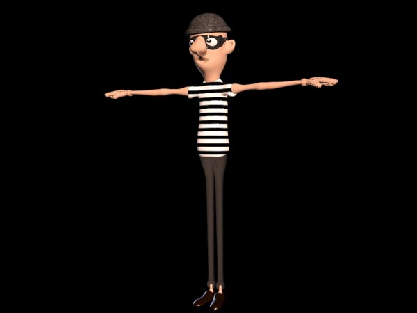 Robber 3D Models for Download | TurboSquid