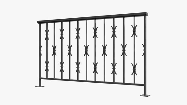 modelo 3d barandilla de ventanas - TurboSquid 2069494