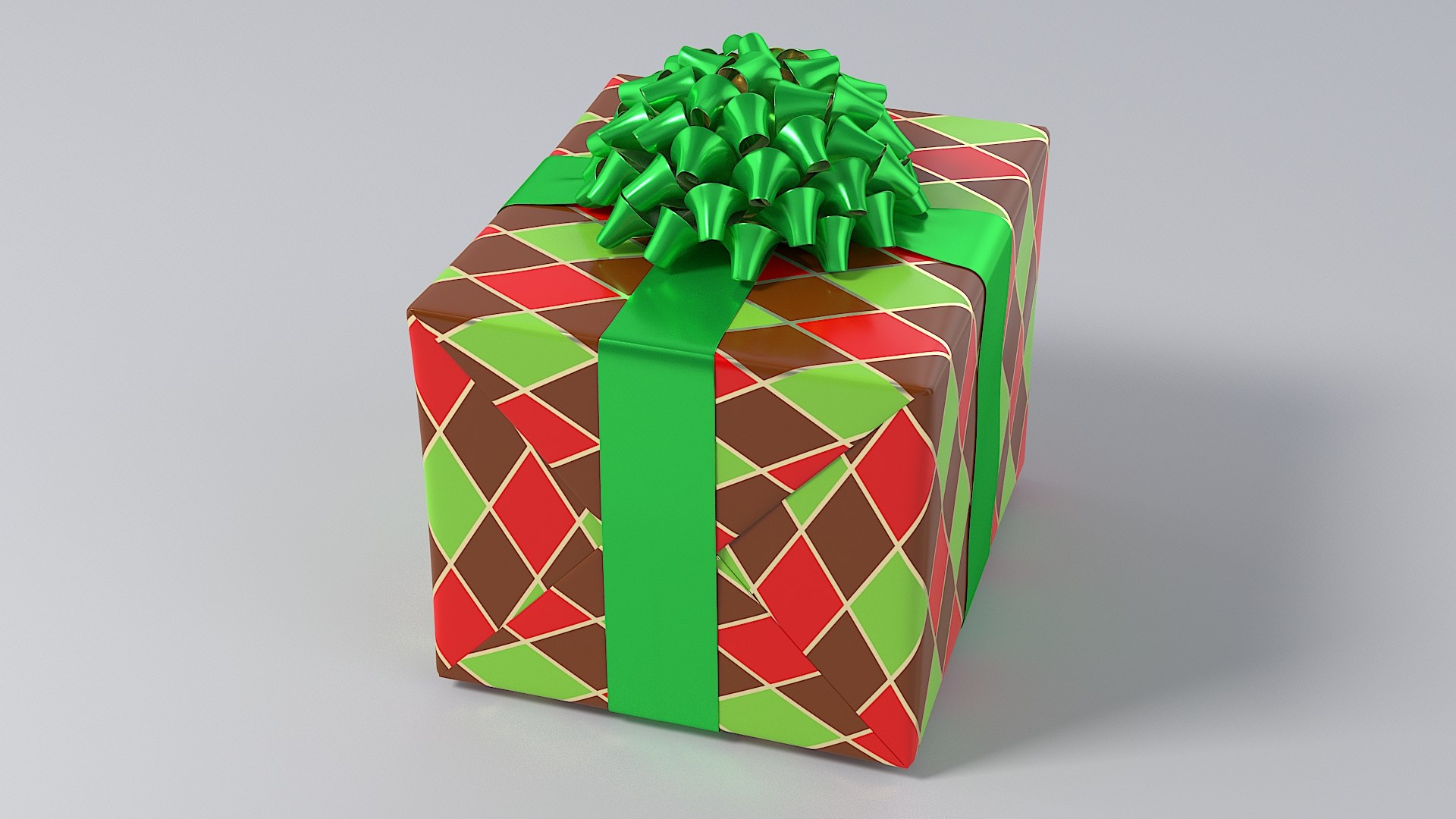 Realistic Christmas Present 07 3D Model - TurboSquid 1971140