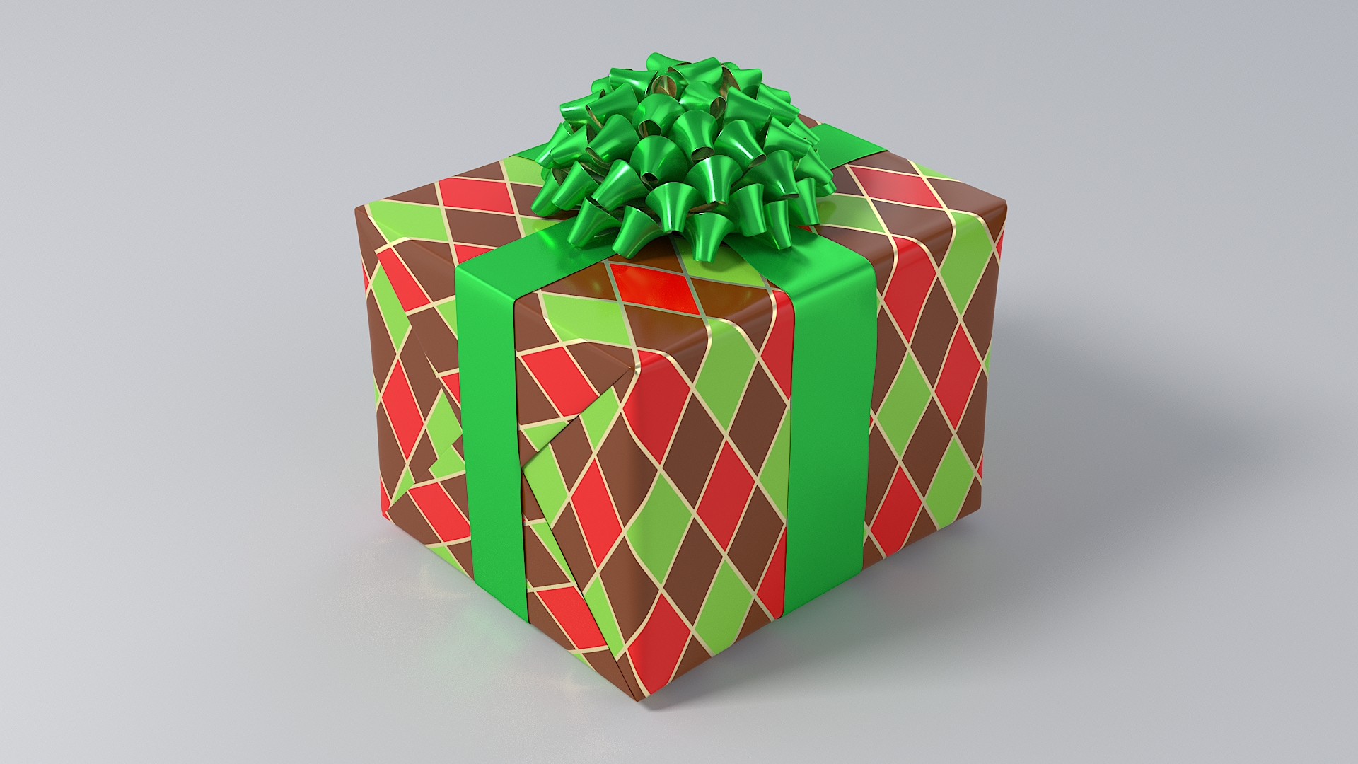 Realistic Christmas Present 07 3D Model - TurboSquid 1971140