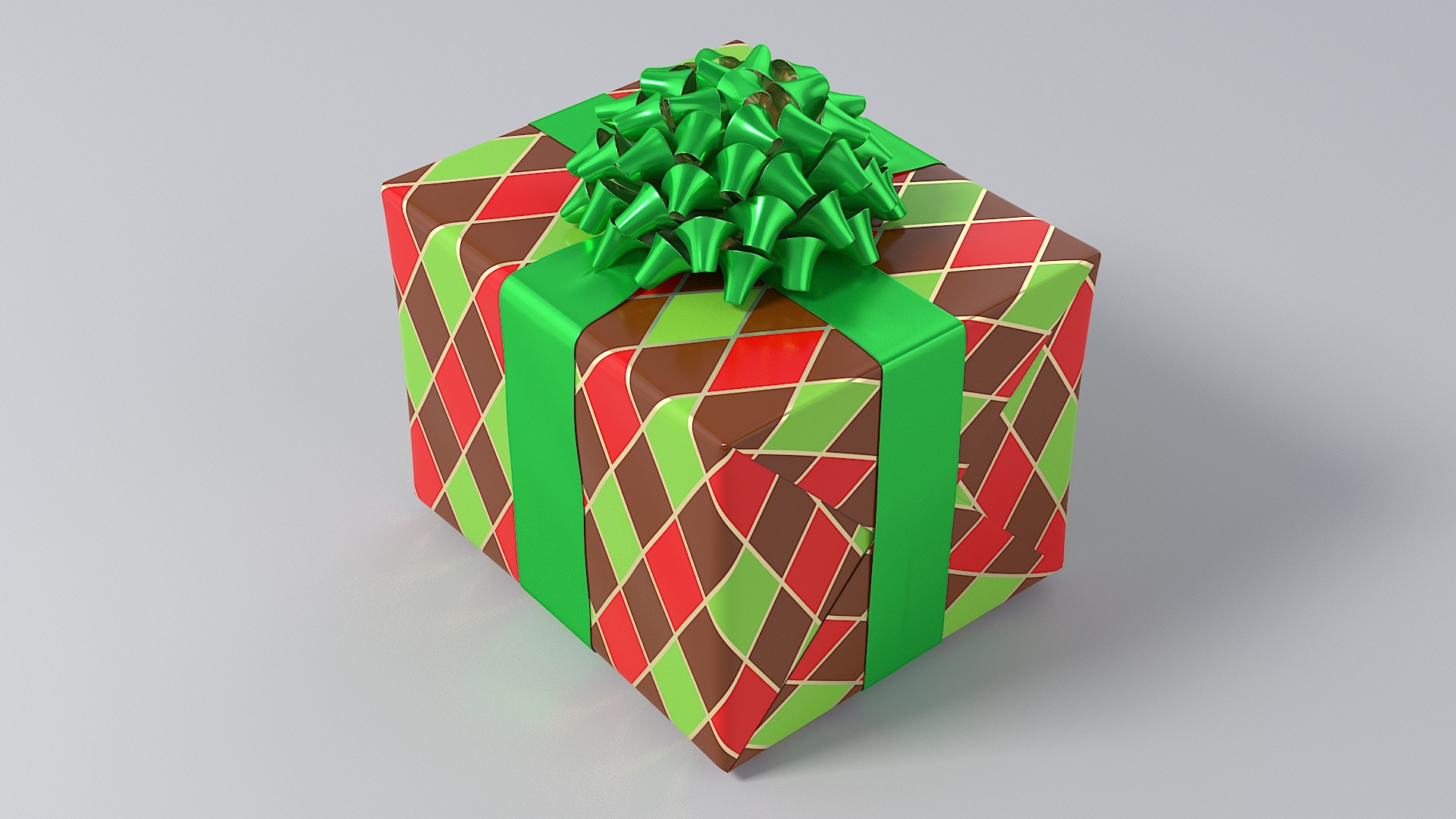 Realistic Christmas Present 07 3D Model - TurboSquid 1971140