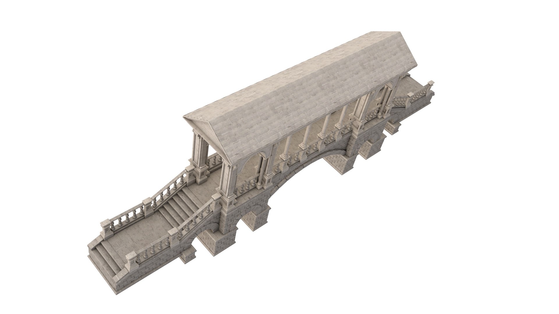 Gothic Bridge 3D Model - TurboSquid 2071870