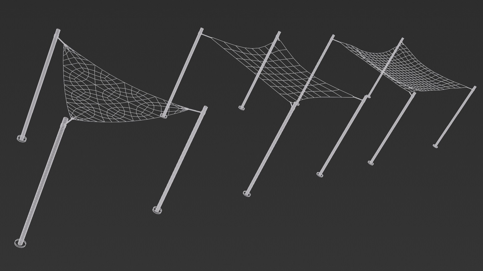 3D Sun Shades And Caravan OBJ And BLEND Model - TurboSquid 2510398