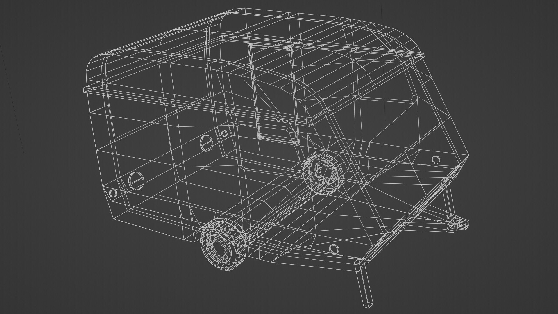3D Sun Shades And Caravan OBJ And BLEND Model - TurboSquid 2510398