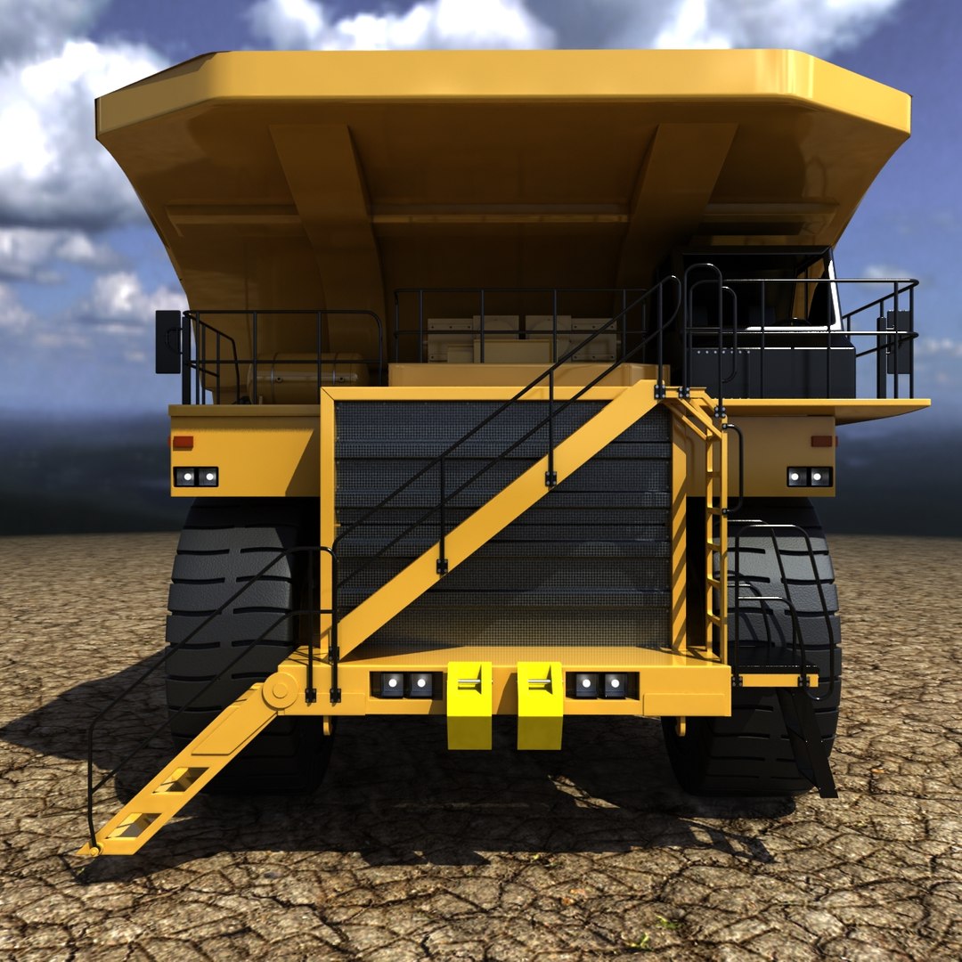 3d mining truck model