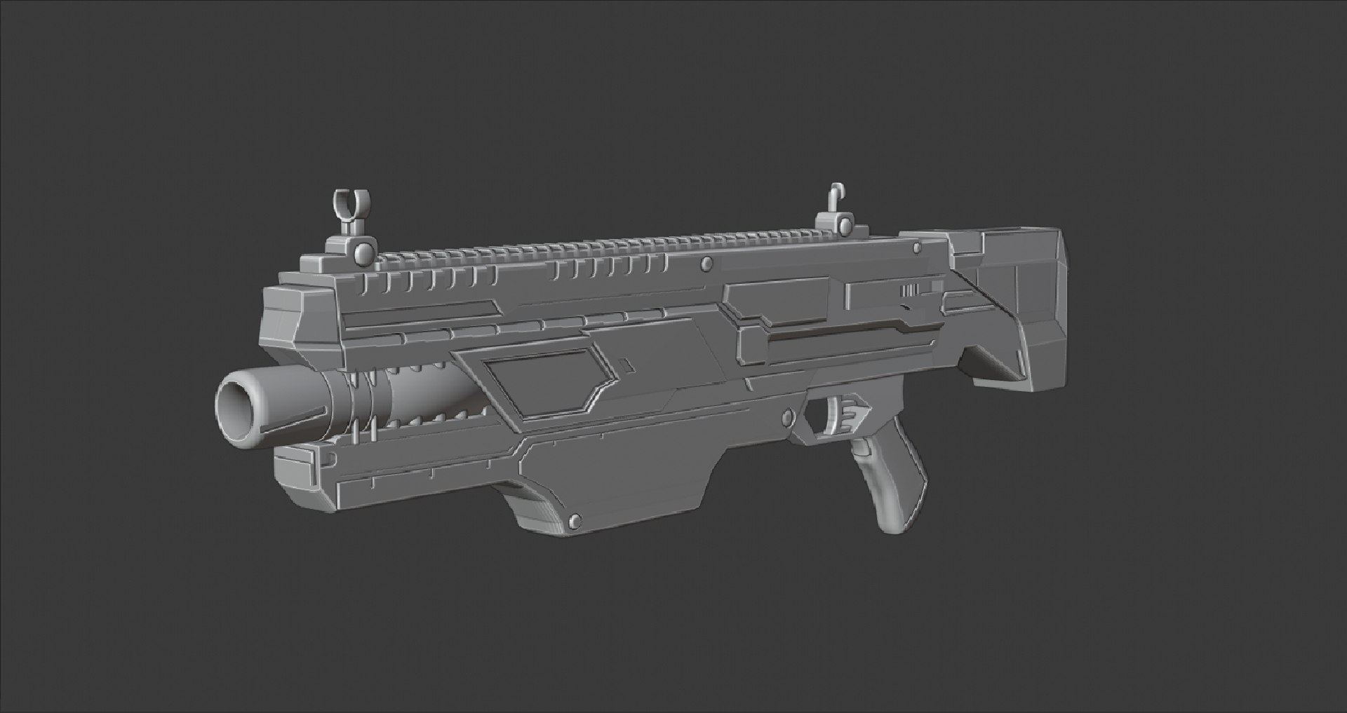 Gun Model - TurboSquid 1563149