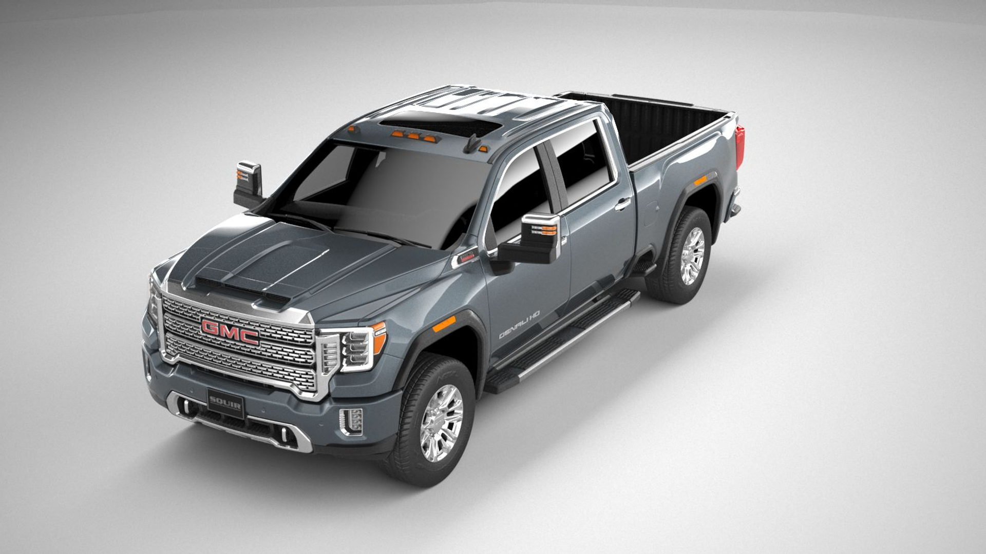 3D Gmc Sierra Hd - TurboSquid 1490043