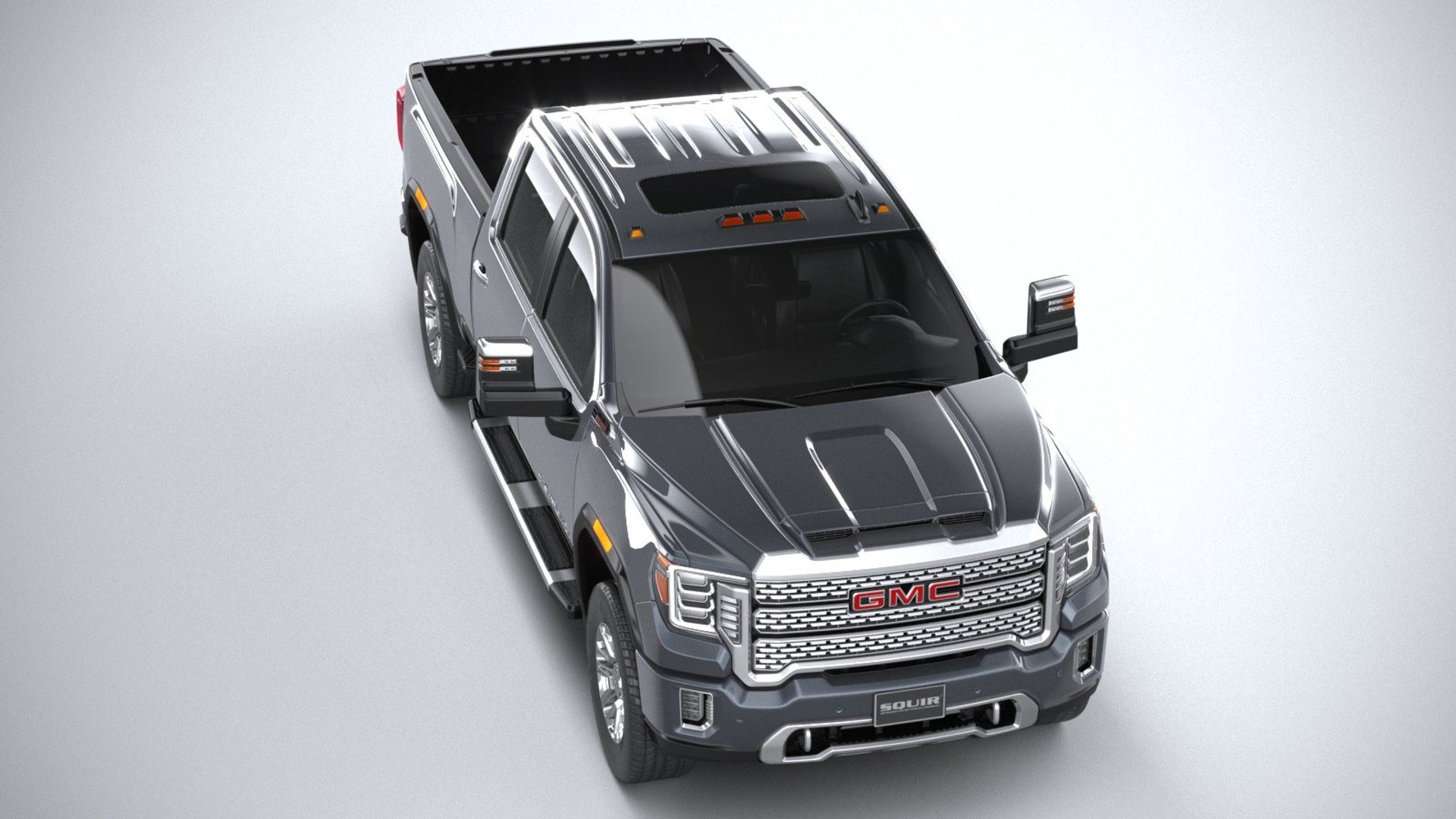 3D Gmc Sierra Hd - TurboSquid 1490043