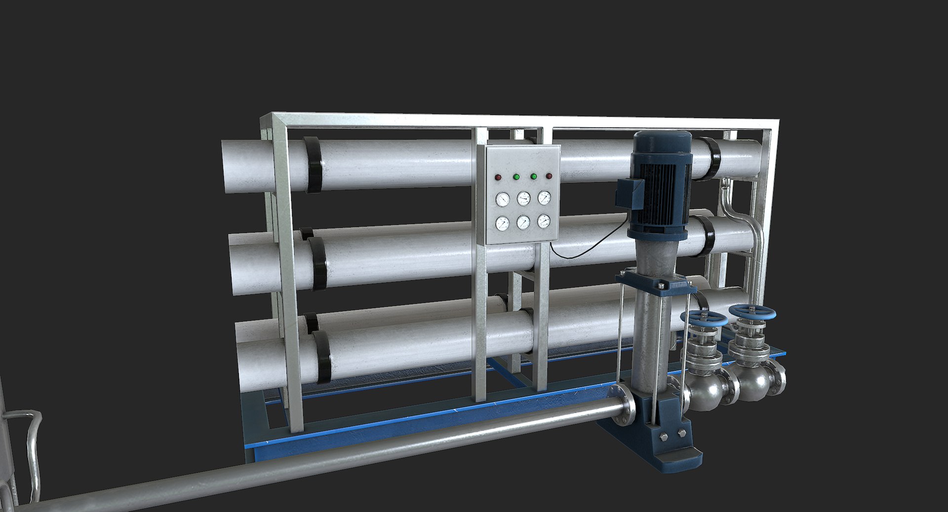 Water Filtration 3d Model