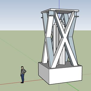 Download 3D Monument SketchUp Models - TurboSquid
