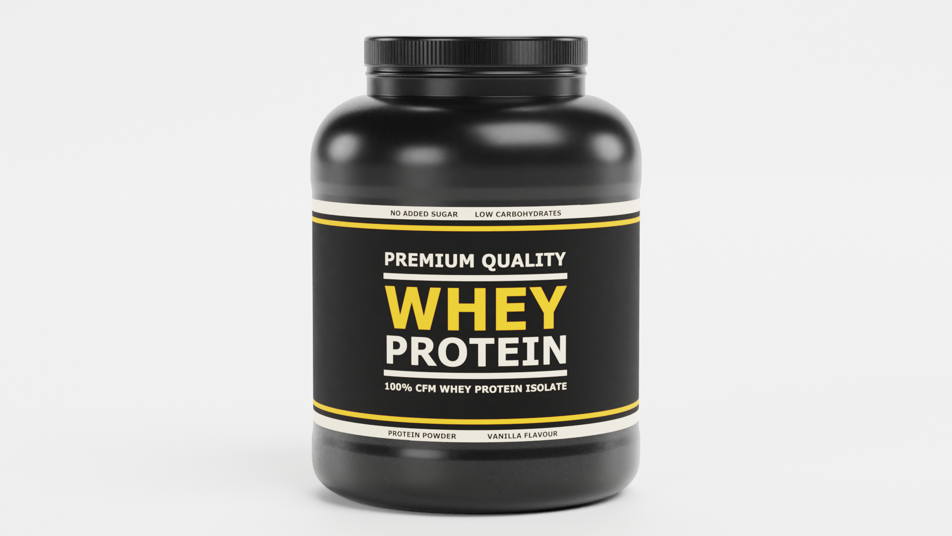 Whey Protein 3D Model - TurboSquid 2082119